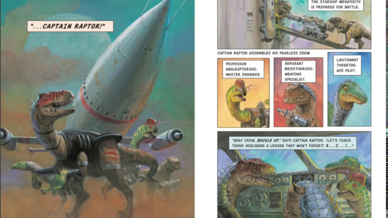 Captain Raptor and the Space Pirates - YouTube