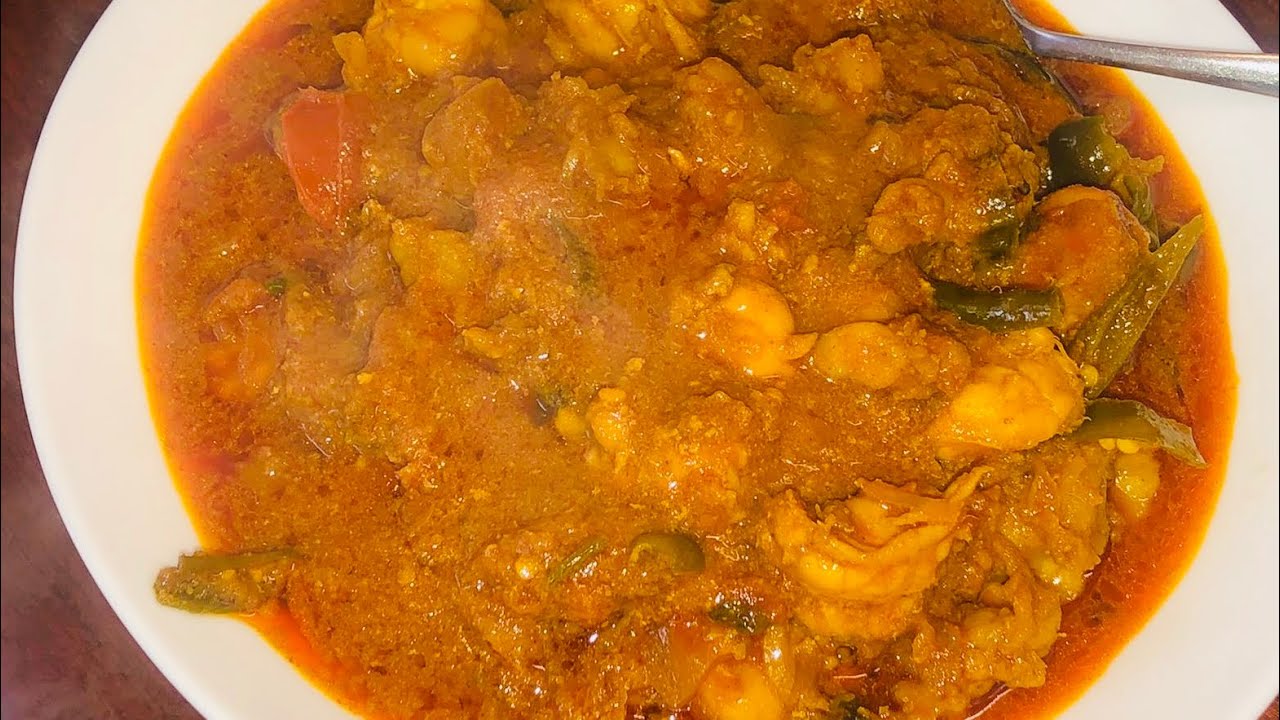 King prawn vuna recipe /borochingri #kingprawn #creativedadu - YouTube