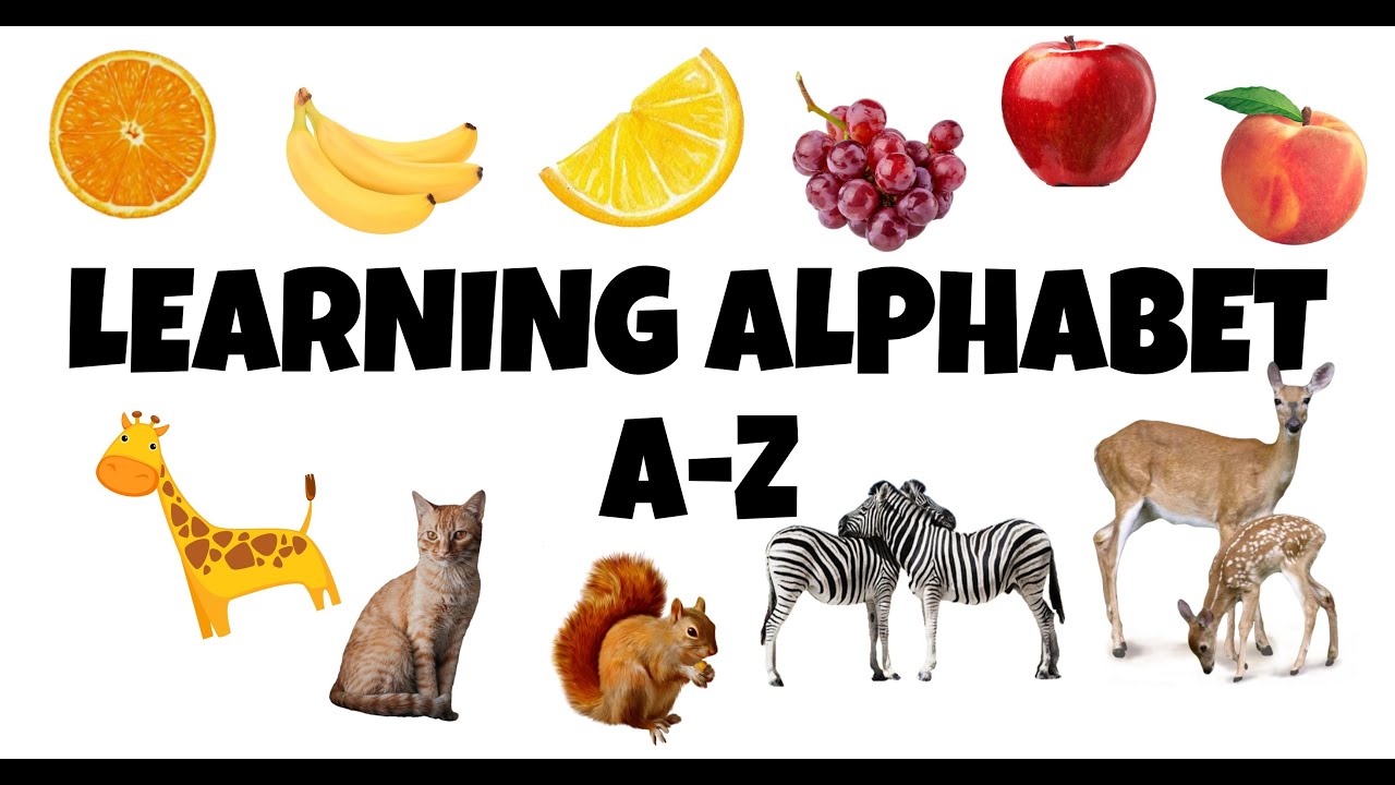 LEARNING ALPHABETS || LET'S LEARN THE ALPHABET || FOR KIDS - YouTube