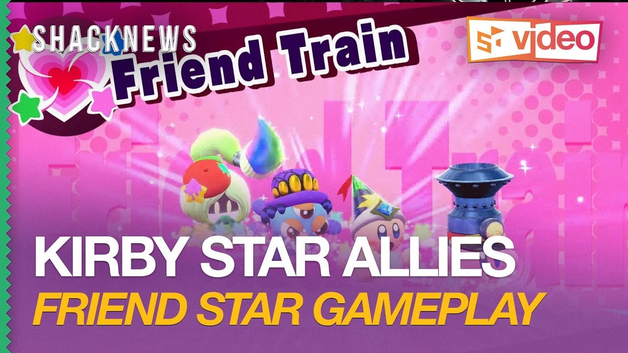 Kirby Star Allies - Friend Star Gameplay - YouTube