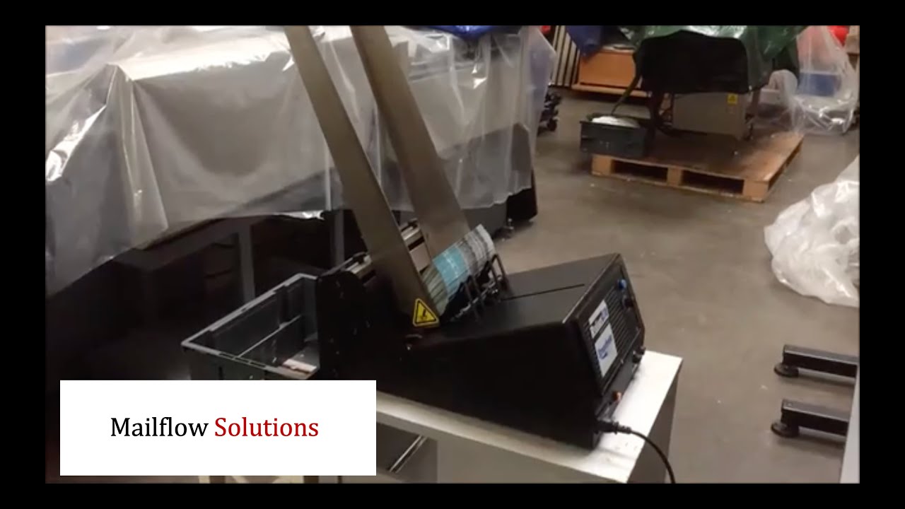 Reliant Streamfeeder 3700 single shot - YouTube