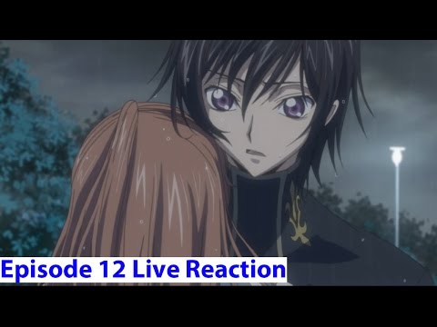 Code Geass: Hangyaku no Lelouch Episode 12 Live Reaction - Trust ...