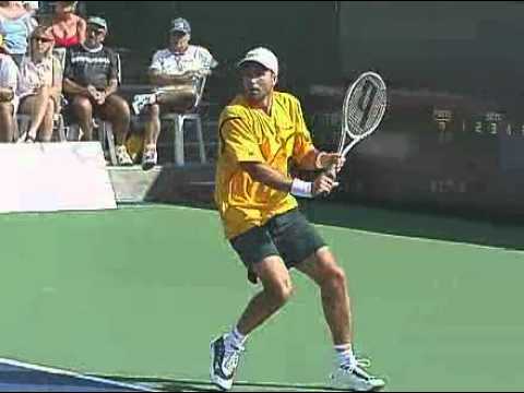 Pat Rafter Backhand - YouTube