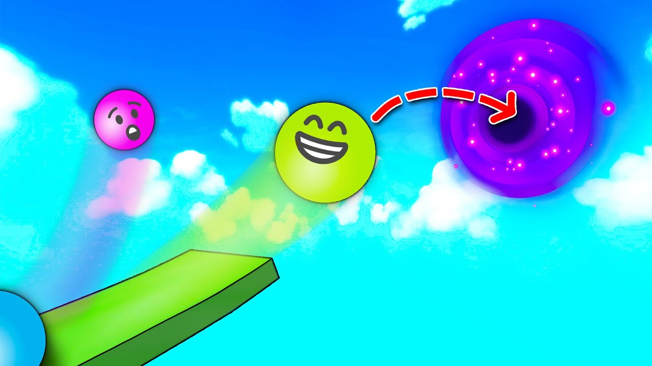 LAUNCHING MARBLES Off CRAZY JUMPS! (Marble World) - YouTube