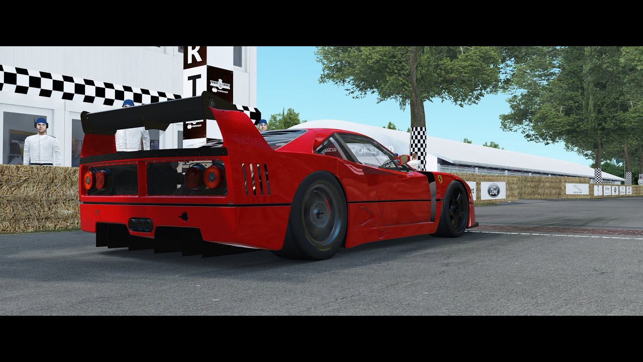 Ferrari F40 LM Assetto Corsa Mod - YouTube