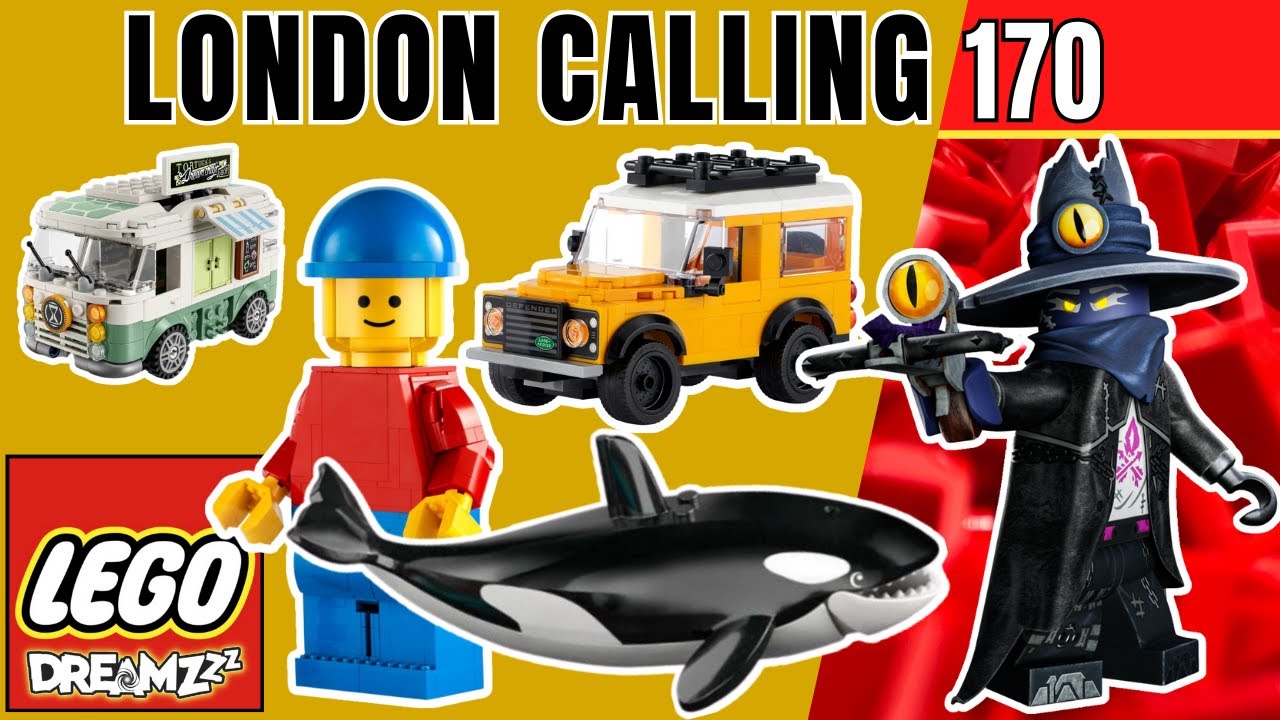 LONDON CALLING 170 FRIDAY LEGO LIVE STREAM With Friends | IT'S RAINING ...