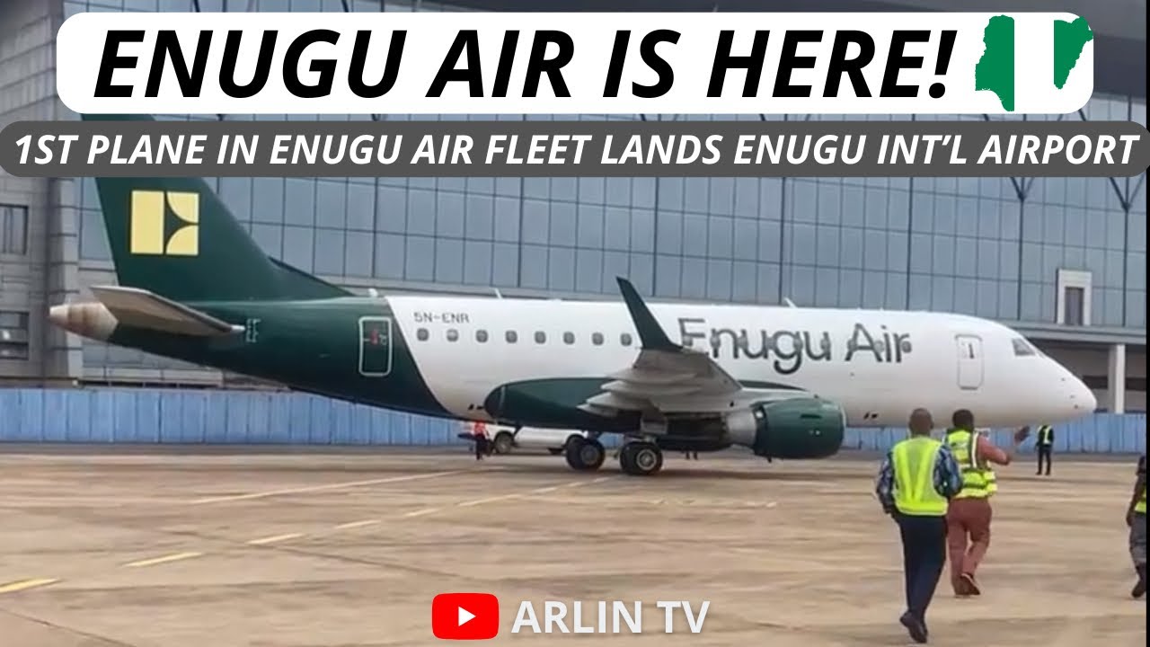 ENUGU AIR: 1st Plane in Enugu State Owned Airline Lands Today ~ Gov ...