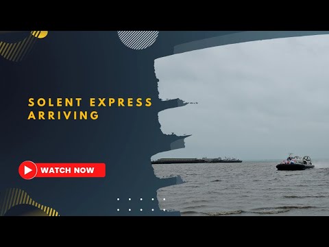Solent Express arriving at Ryde - YouTube