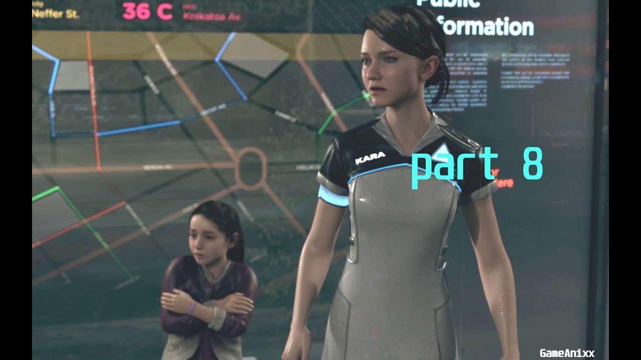 Detroit Become Human | Part 8 | Kara & Alice Finds Shelter for Night ...