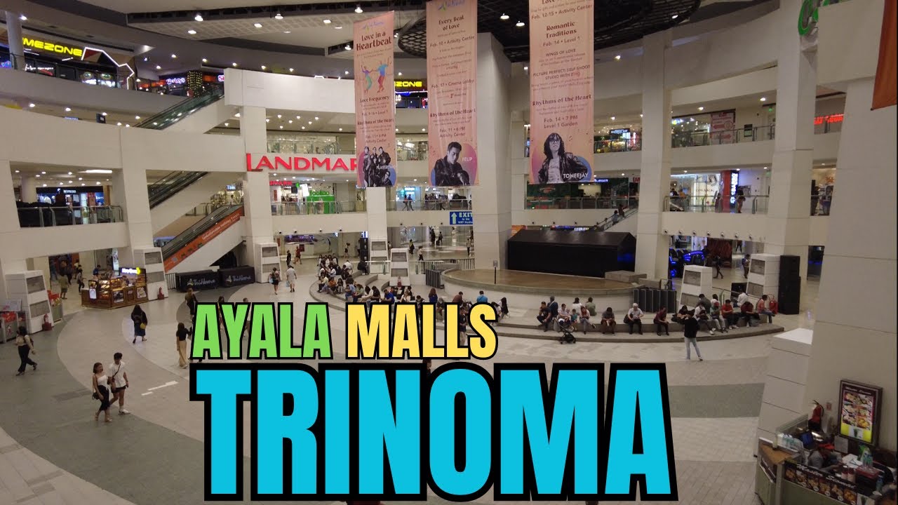 [4K] WALKING TOUR - TRINOMA QUEZON CITY PHILIPPINES 2024 - YouTube
