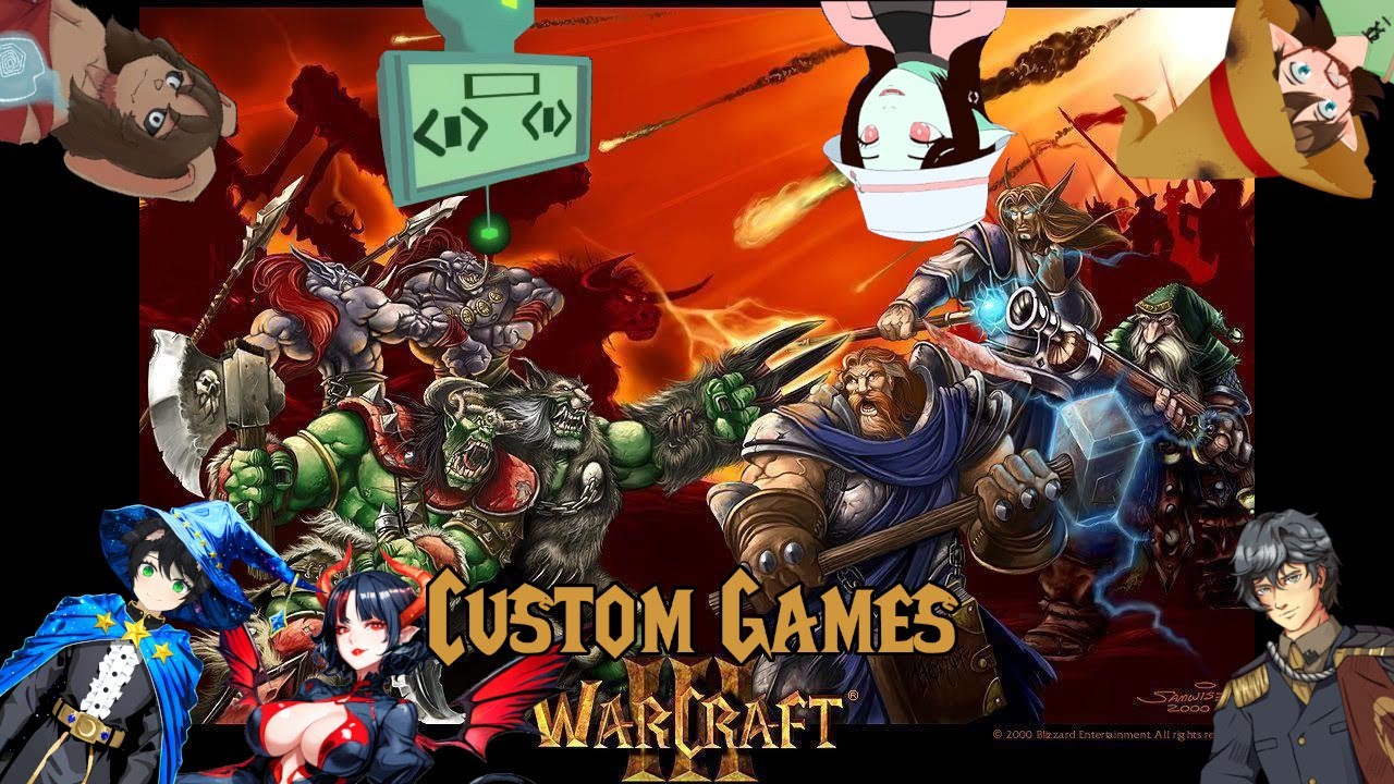 [Warcraft 3 Custom Games Collab] #3 - April gaming! Some wild map ...