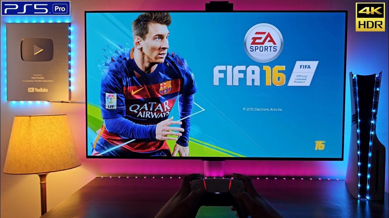FIFA 16 on PS5 PRO 😍 - YouTube