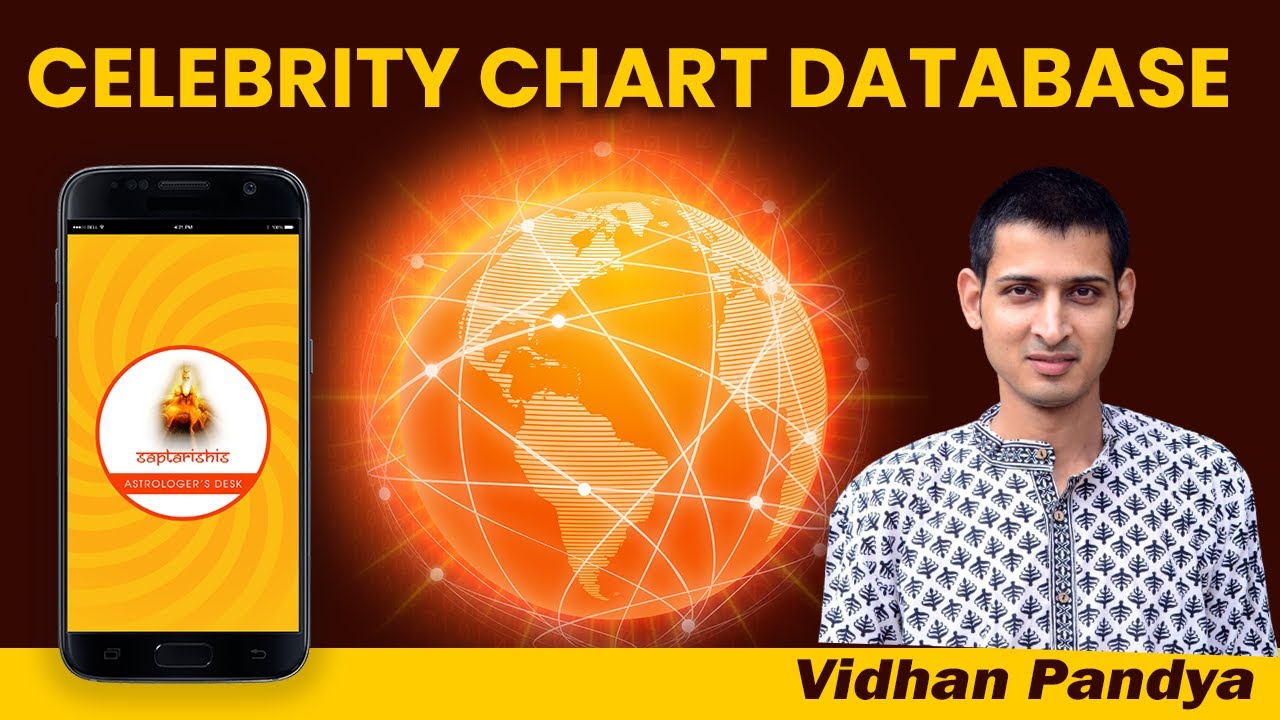Celebrity Chart database - Vidhan Pandya - YouTube