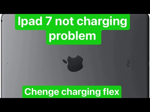 iPad 7 not charging problem solution ! iPad 6,7,8 not charging replace charging flex - YouTube