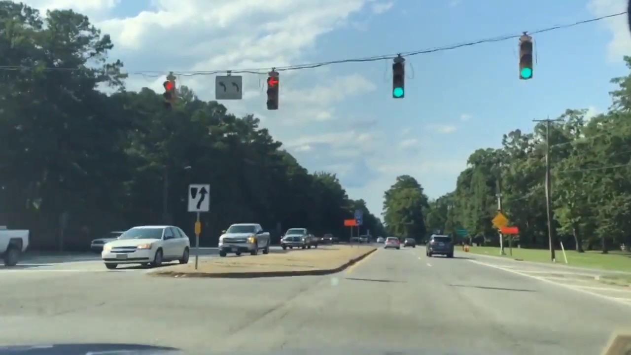 Driving From Hampton Roads Iceplex in Yorktown to Williamsburg - YouTube