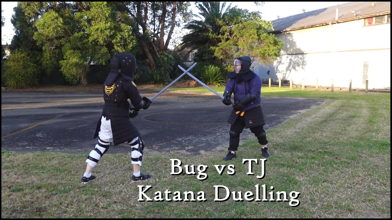 Quick Katana Duel - Asian Historic Fencing June 2022 katana sparring ...