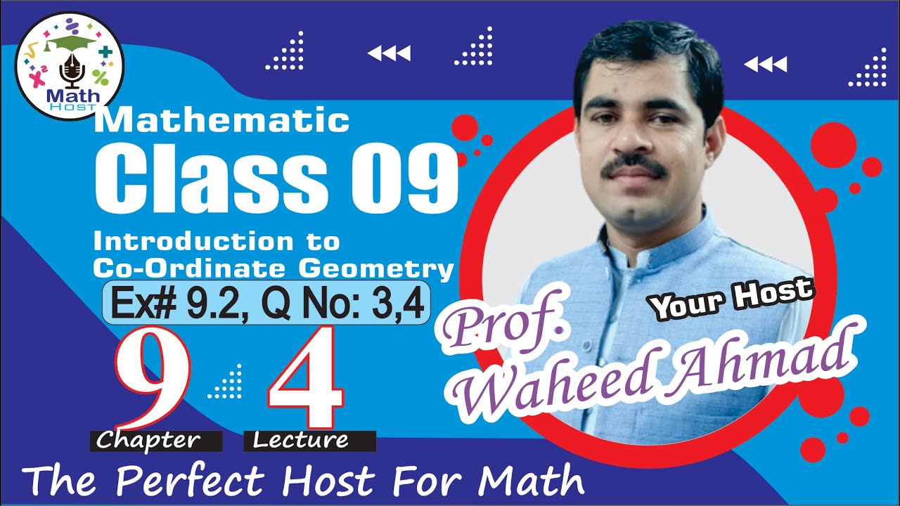 EXERCISE 9.2 CLASS 09 MATH || CLASS 09 MATH|| MATH HOST - YouTube