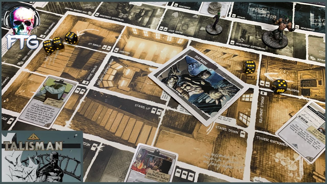 Talisman - Batman Super Villain Edition Test Playthrough - YouTube