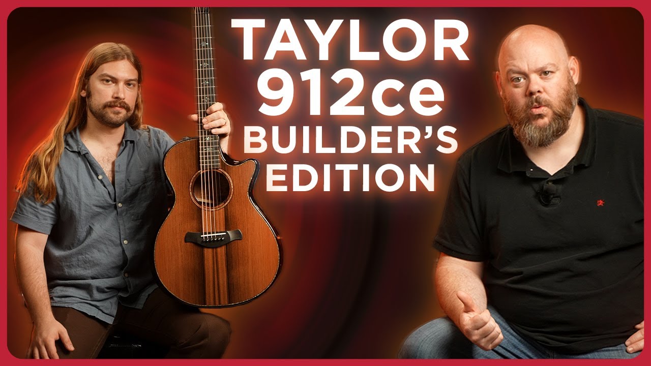 Just Launched! The New Taylor Builder's Edition 912ce Sinker Redwood ...