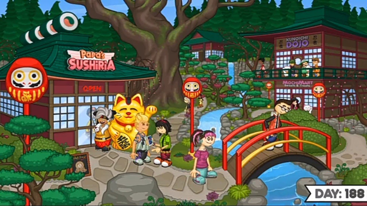 🧧Papa's Sushiria To Go! 🍣 |Day 188| (Rank 123) - YouTube
