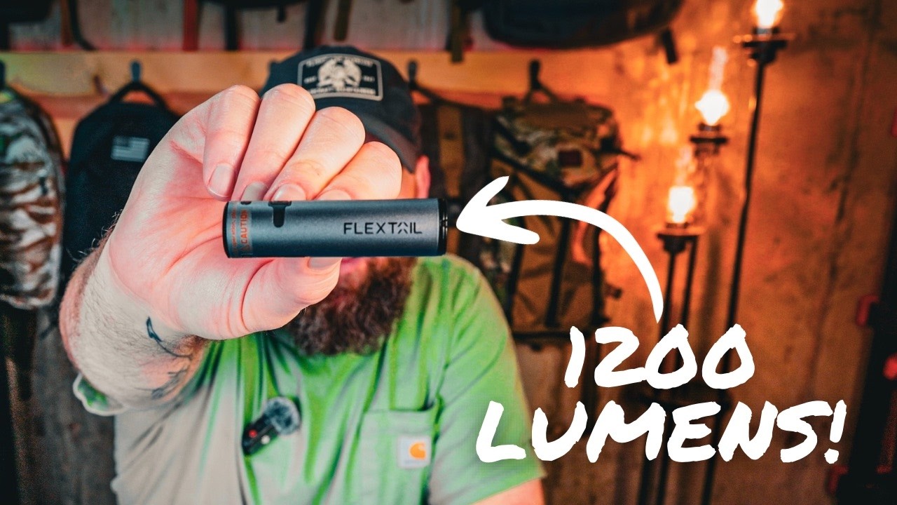 Tiny but Mighty! || Flextail ZERO FLASHLIGHT 1200 Review - YouTube