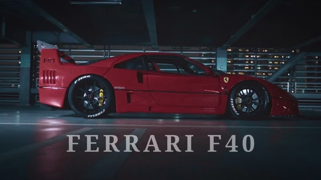 Ferrari F40 Edit! (Special Edition) - YouTube