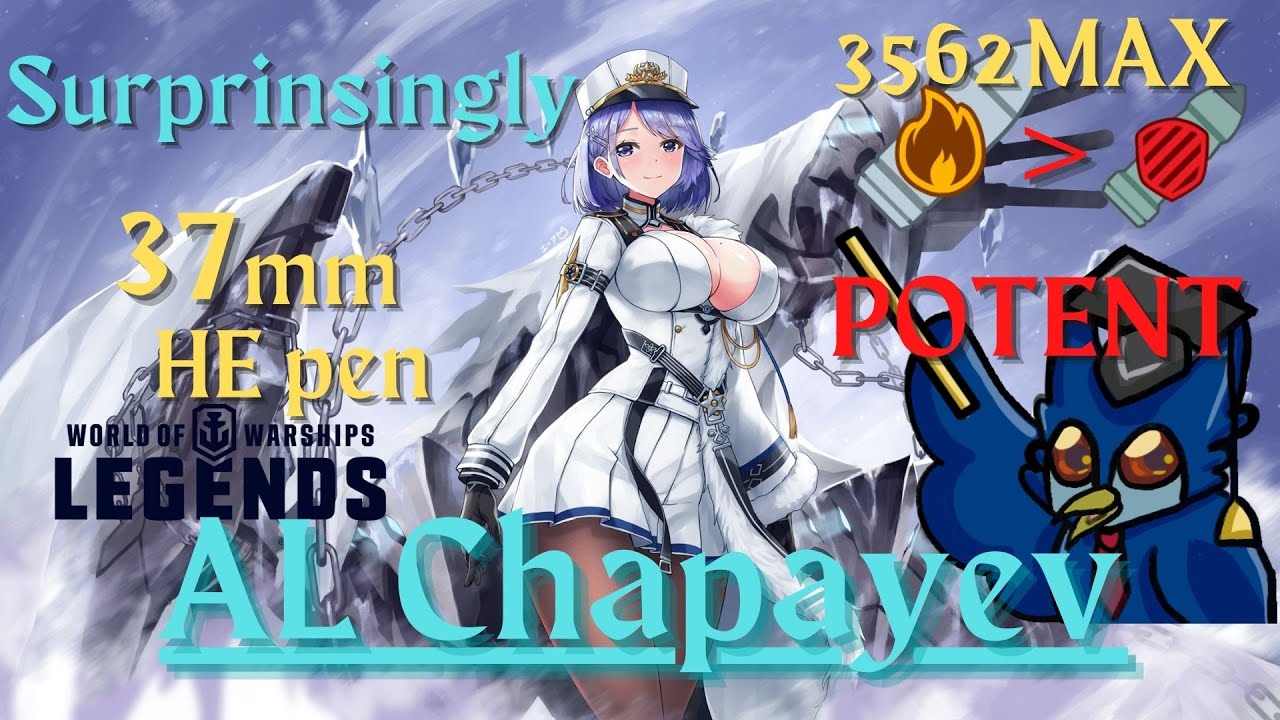 Azur lane Chapayev is Surprisingly Amazing! | World of Warships ...