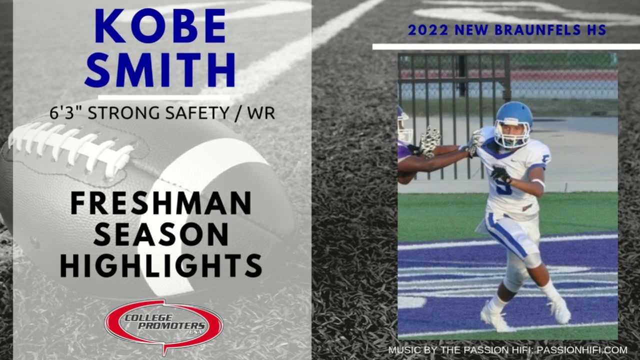 Kobe Smith - Freshman Season Highlights (Weeks 1-8) - YouTube