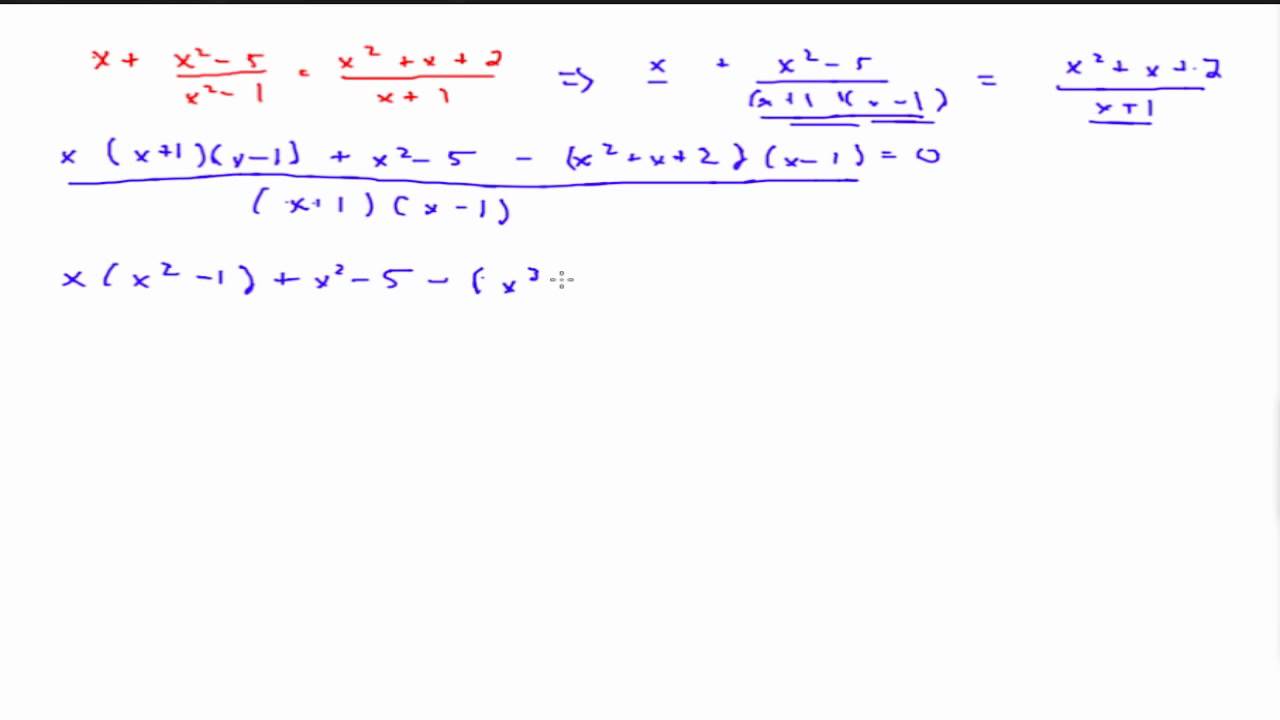 math20: Simplifying Quadratic Fractions - YouTube