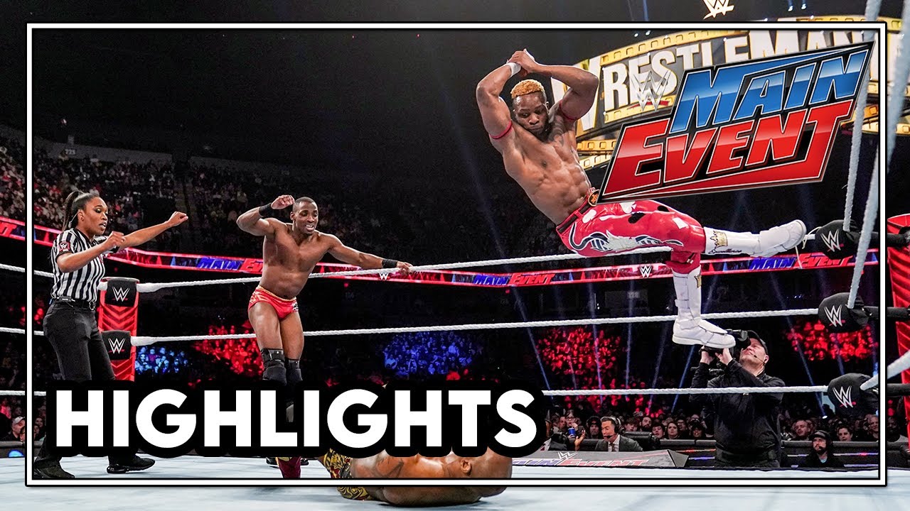 Cedric Alexander & Shelton Benjamin vs Edris Enofe & Malik Blade - MAIN ...