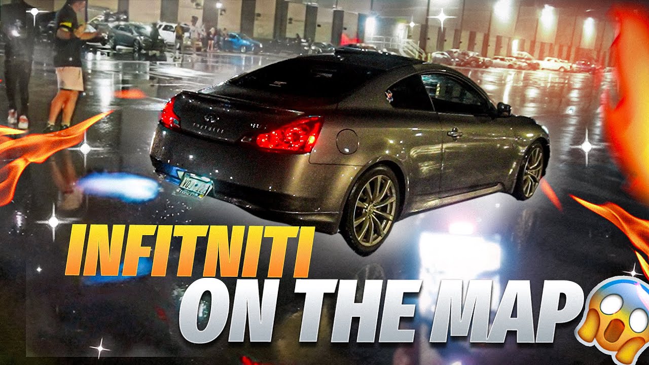 CAR MEET TURNS INTO HUGE TAKEOVER IN SC (INFINTI G37 TAKEOVER)😱 - YouTube