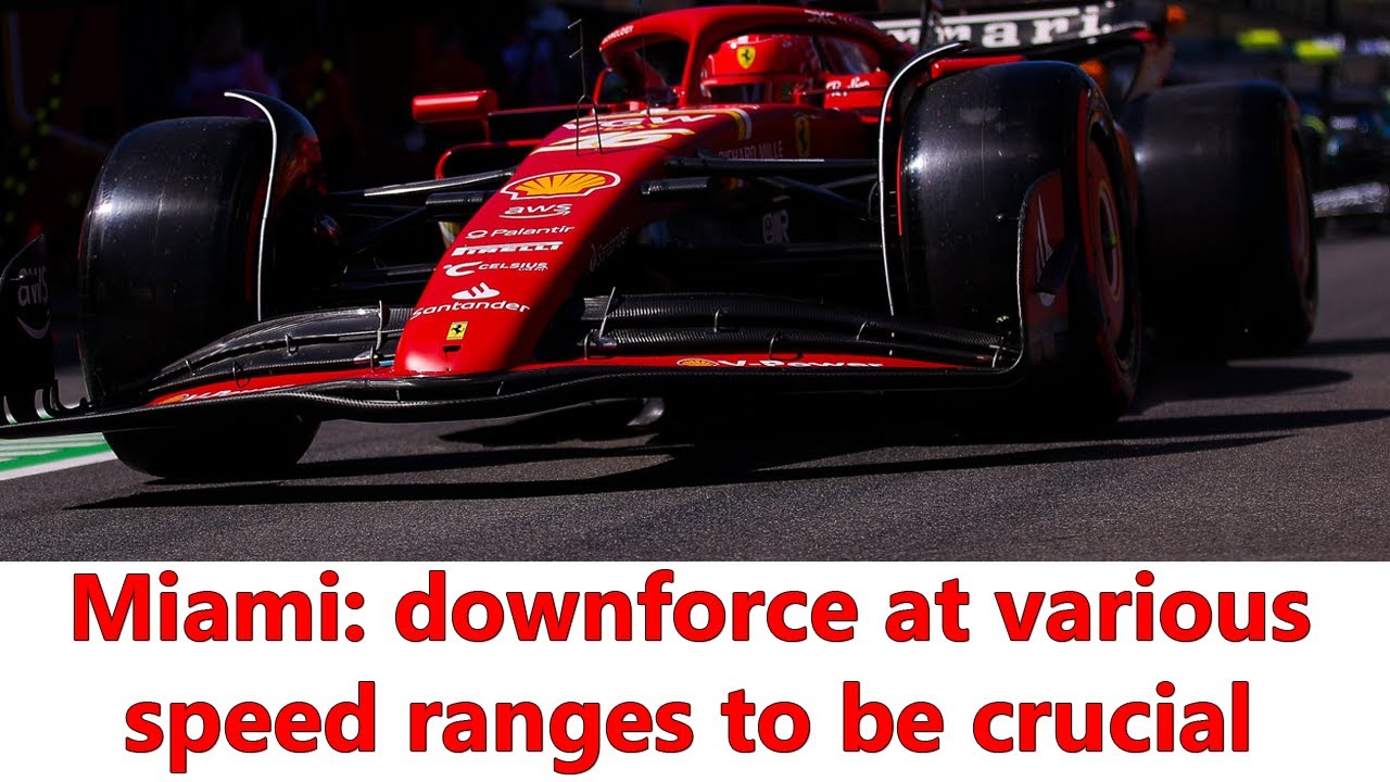 F1 Miami GP: Ferrari optimizes high-speed corner stability, SF-24 ...