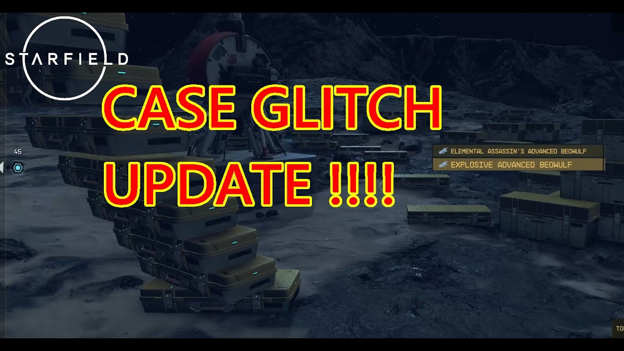 Starfield - Case glitch update - UNLIMITED AMMO AND WEAPONS - working ...
