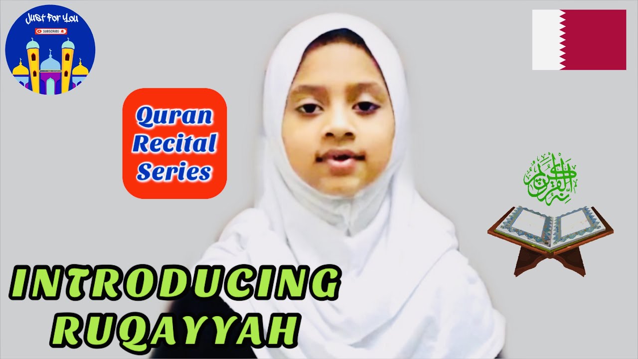 Surah Asr (The Time) - Recital by Ruqayyah Mohamed | Episode-25 - YouTube