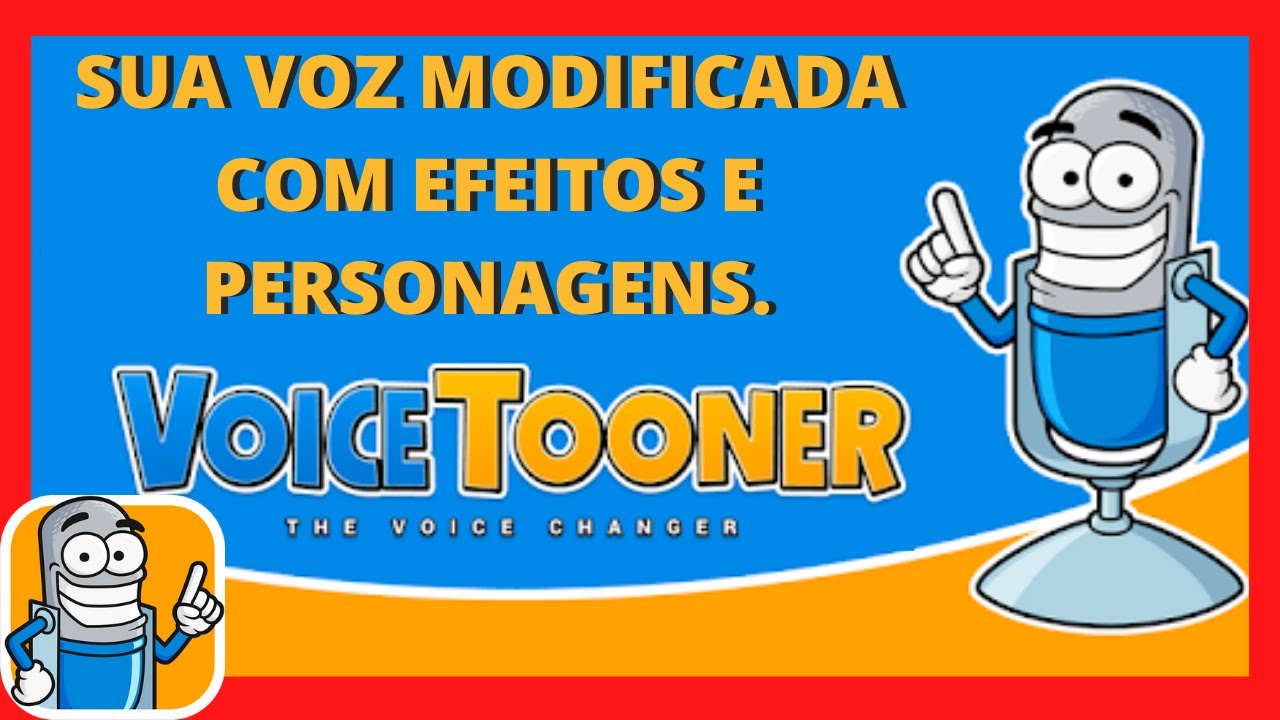 Aplicativo Voice Tooner.Mude sua voz com esses personagens!! - YouTube