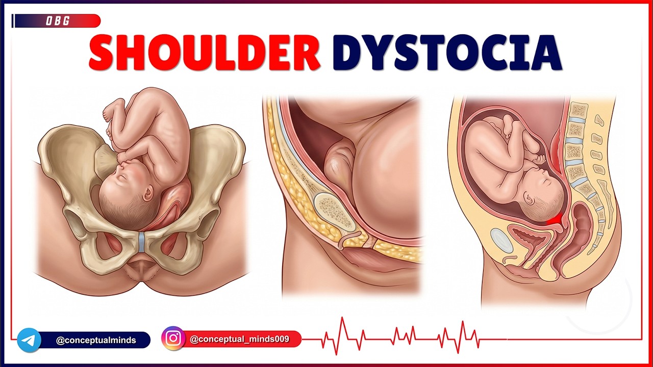 60. Shoulder Dystocia | OBG for USMLE Step 2 CK | Risk Factors ...