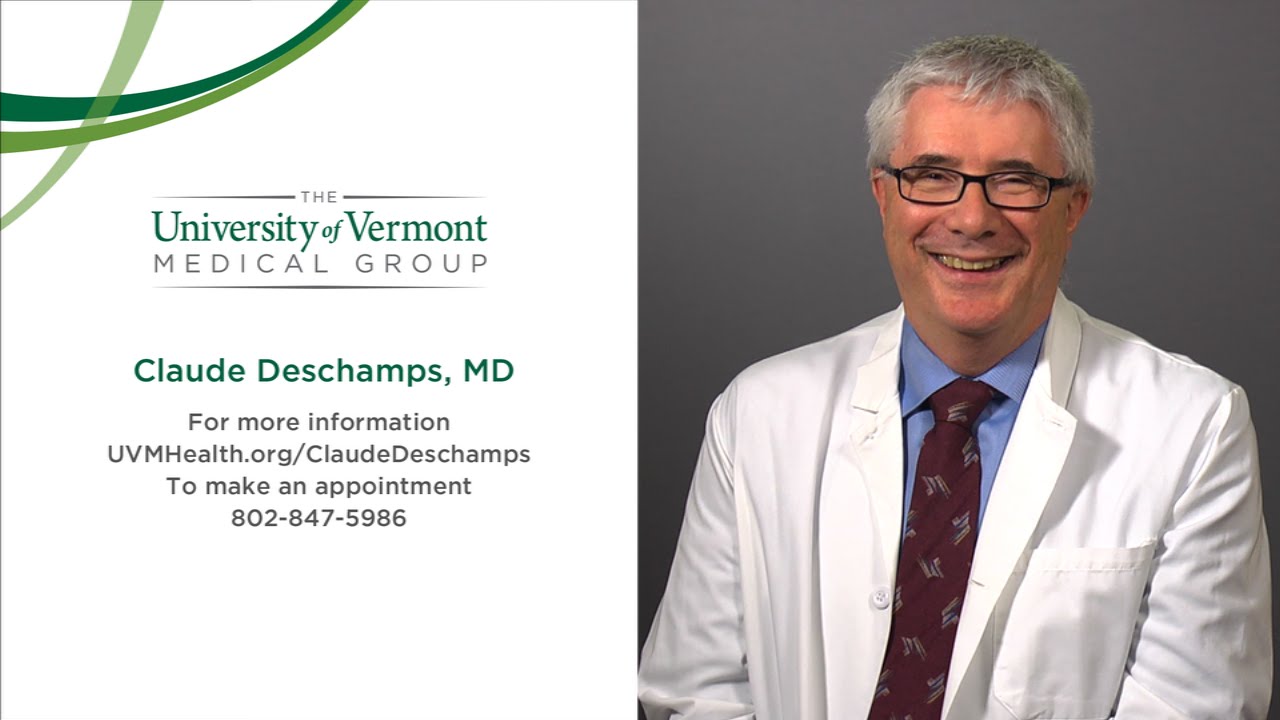 Claude Deschamps, MD, President & Chief Executive Officer - UVM Medical ...