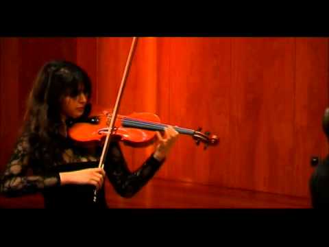 Vieuxtemps Concerto 5 - ESMRS in auditorio Sony (Anna Milman) - YouTube
