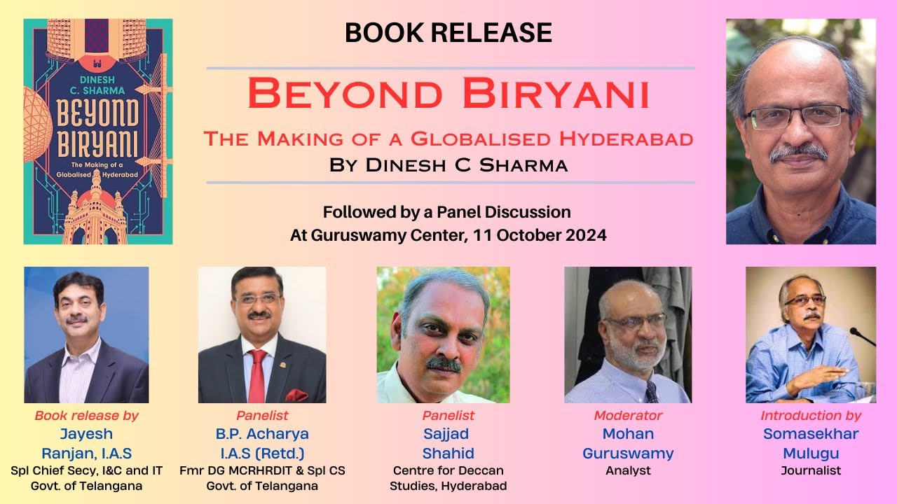 BEYOND BIRYANI - The Making of a Globalised Hyderabad - Book Release ...