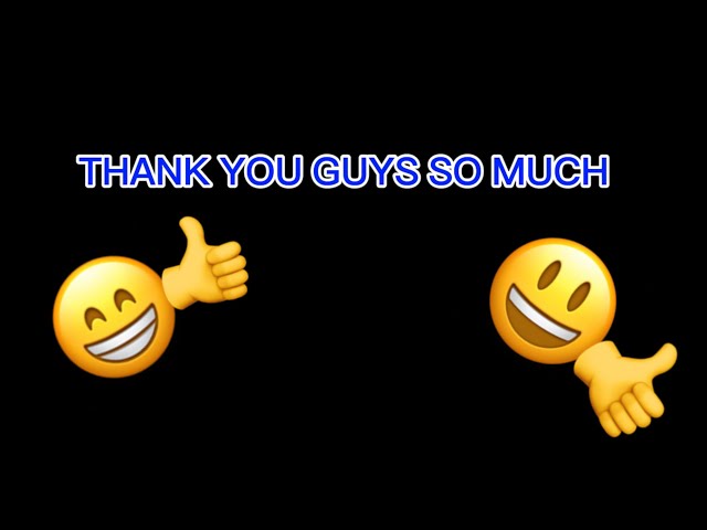 Smiley Face Thank You For Watching