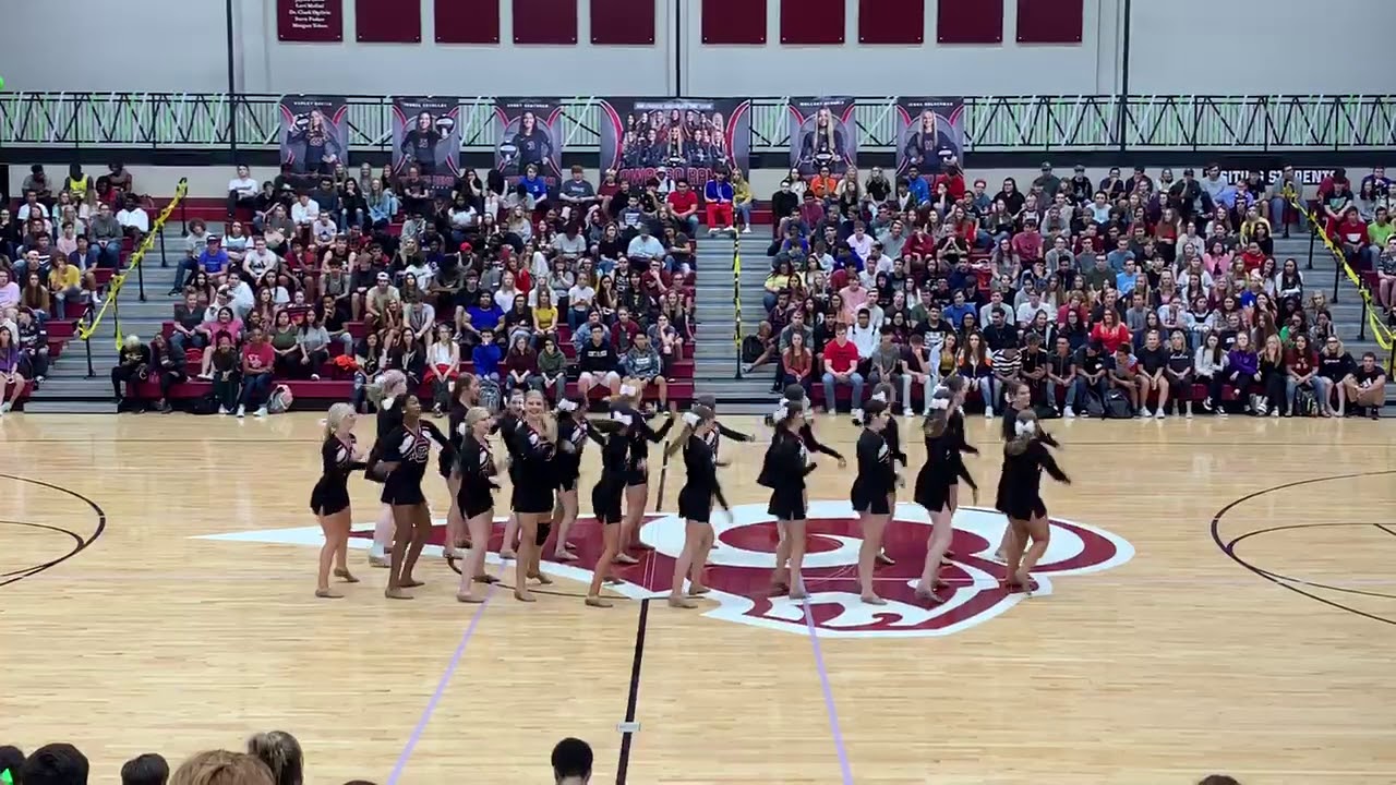 Owasso Varsity Pom "Pep Rally" 2019-20 - YouTube