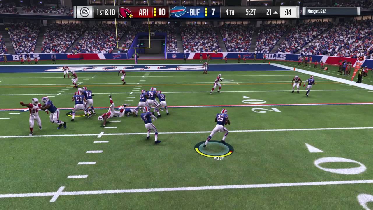 Madden NFL 17 HB Toss Pass - YouTube