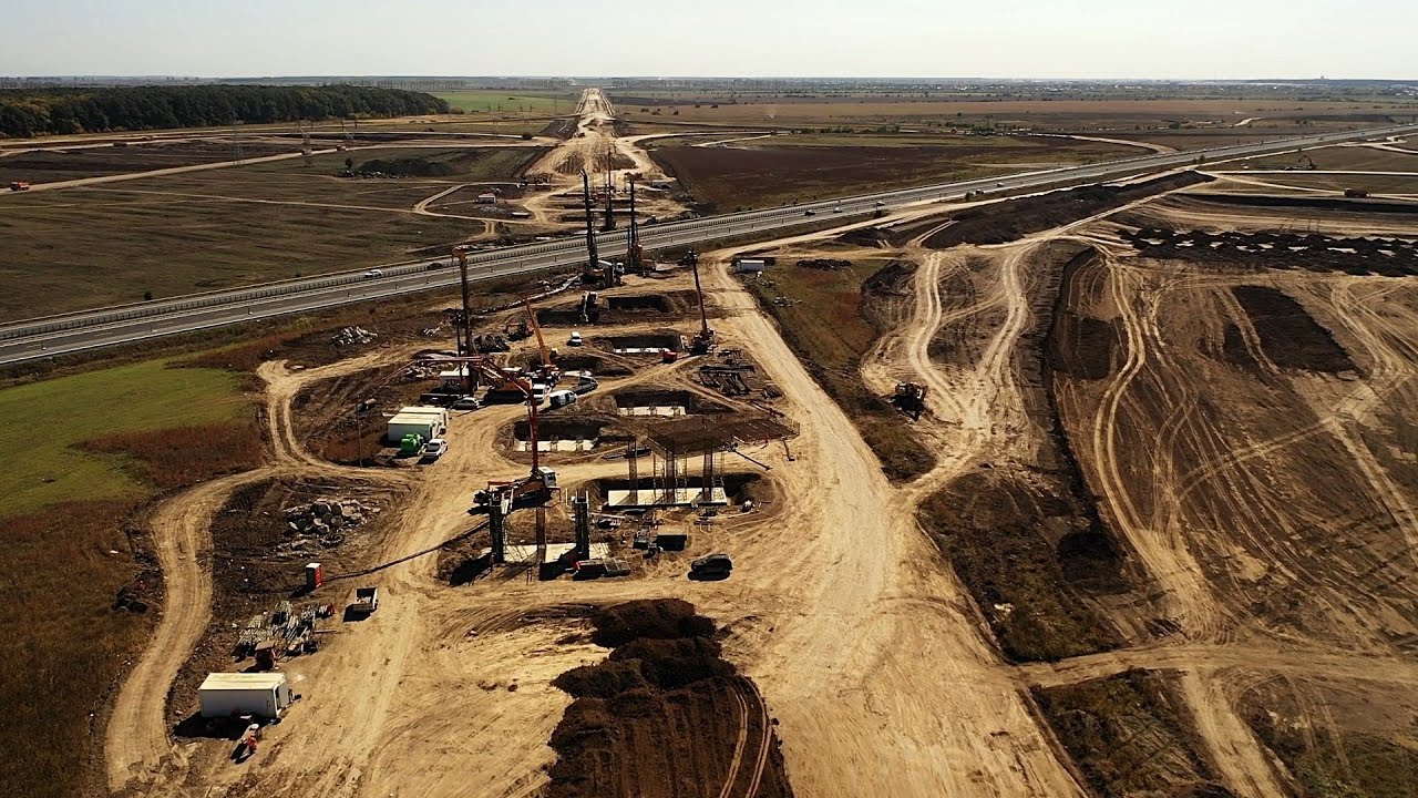 Autostrada A0 Nord între Corbeanca (DN1) și Afumați (DN2) - 30.09.2022 ...