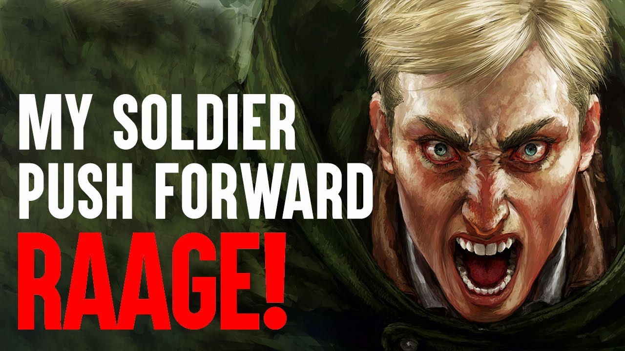 My Soldier, Rage!! - Erwin Smith's Speech, Final Moment of Erwin Smith ...
