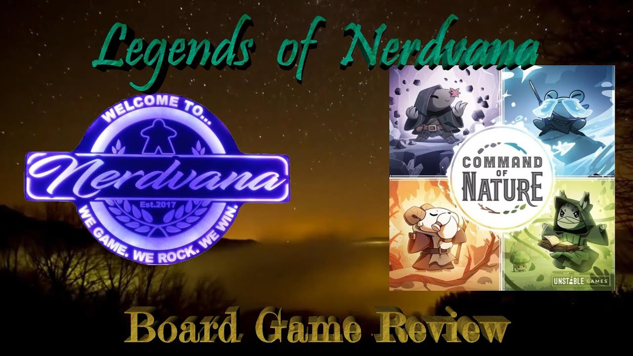 Command of Nature Exclusive Edition Board Game Review - YouTube