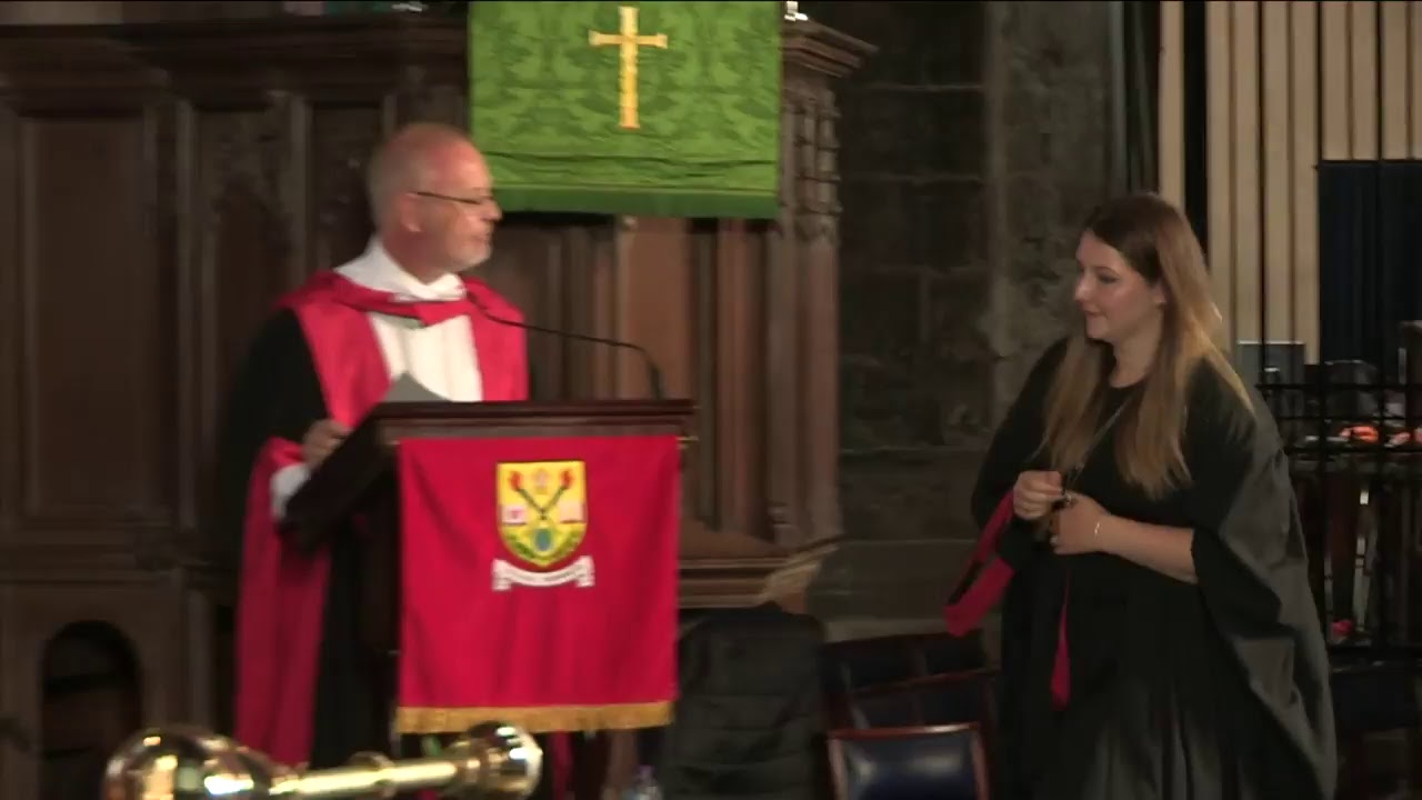UWS Graduation Paisley Abbey 3rd July 2018 11am - YouTube