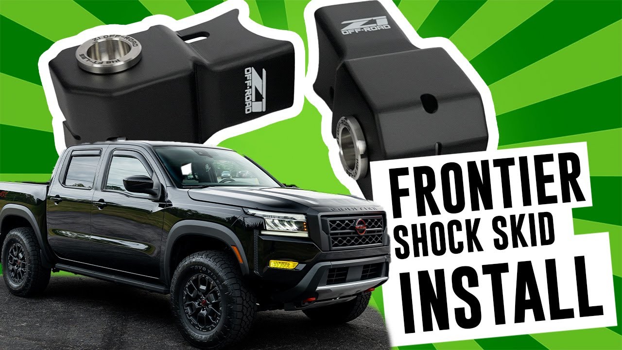 Nissan Frontier Shock Skid Install - YouTube
