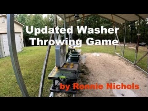 Washer Throwing Game Update by Ronnie Nichols - YouTube