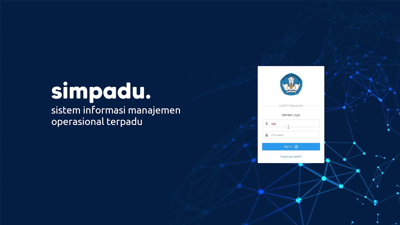 Login Simpadu Sistem Informasi Manajemen Operasional Terpadu Google ...