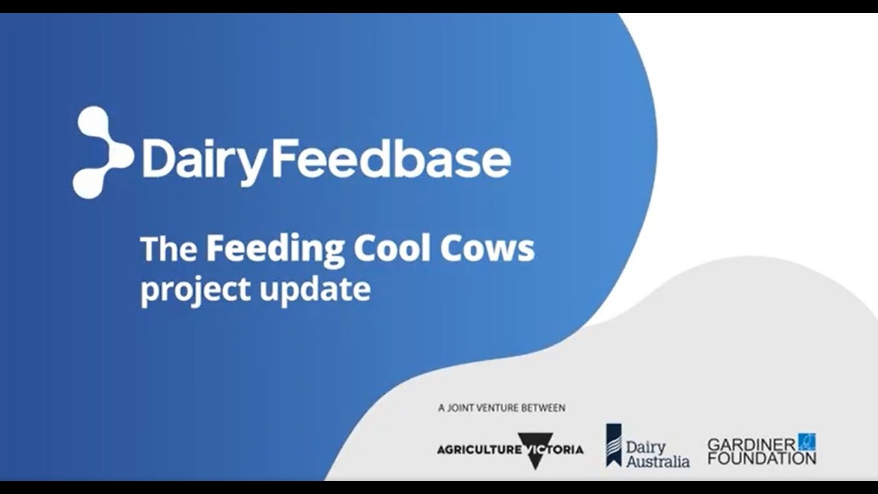 DairyFeedbase Feeding Cool Cows project - YouTube